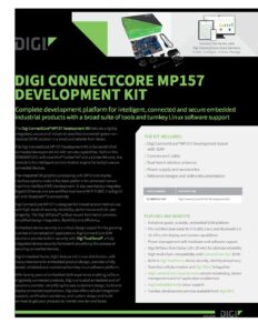 digi-connectcore-mp157-development-kit-ds - Mespek Oy